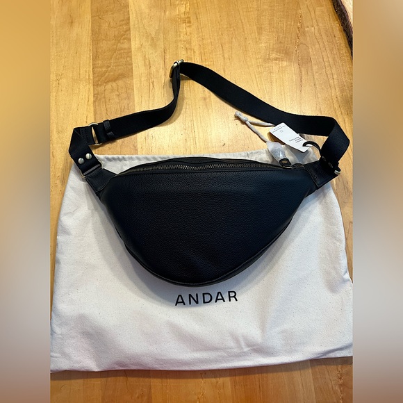 Andar | Bags | Andar The Tatum Black Togo Nwt | Poshmark